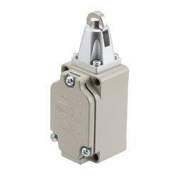 Dual Circuit Vertical Limit Switch with Parallel Roller Plunger, Rated ...