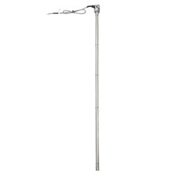 Capacitive liquid level sensor 800mm range, stainless steel sensing rod ...