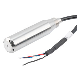 Low power submersible liquid level transmitter, 3 m range, RS485 ...