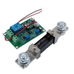 DC current shunt current sensor, Detection range 0-300A, working ...