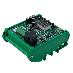 AC current sensor with display & overcurrent protection, Range AC 0-10A ...